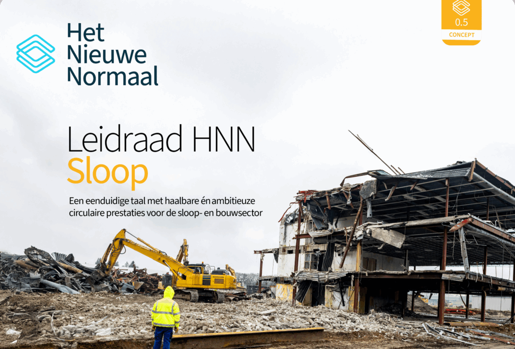 HNN: Leidraad Het Nieuwe Normaal Sloop - Academie Cirkelstad